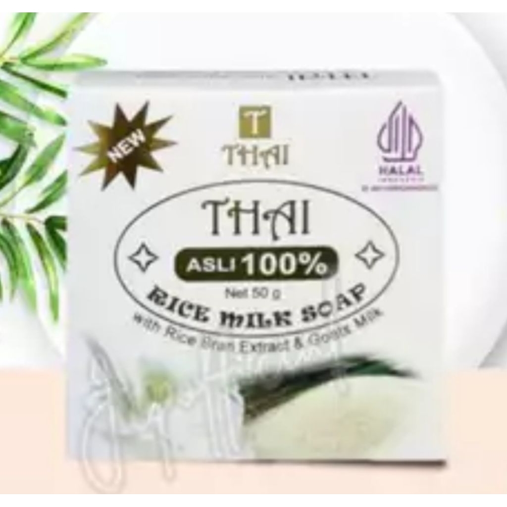 Jual THAI RICE MILK SOAP SABUN BERAS Mengurangi Flek Hitam Pembersih ...