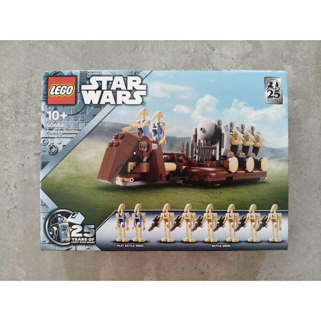 Jual Lego Star Wars 40686 Trade Federation Troop Carrier | Shopee Indonesia
