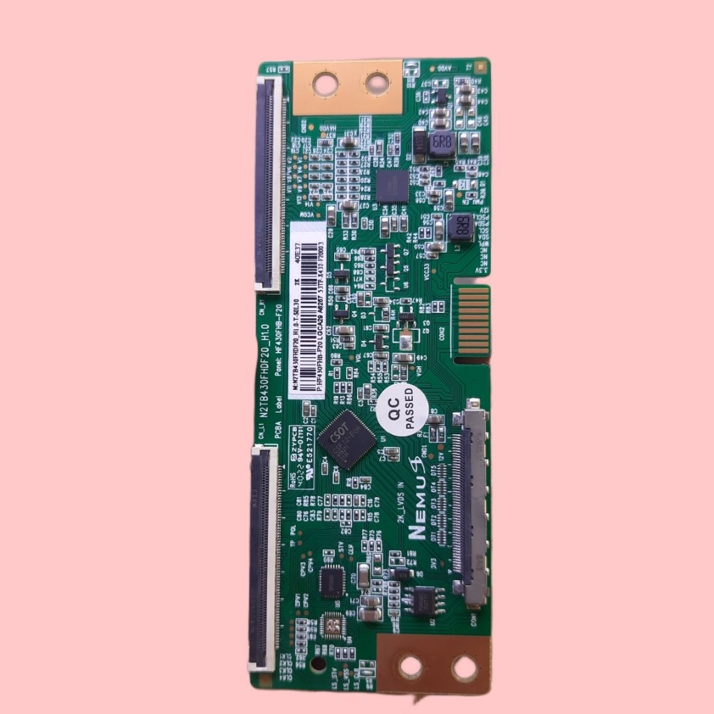 Jual TCON T CON TIMMING CONTROL TICON AKARI LE-43D53 NEMUS PANEL ...