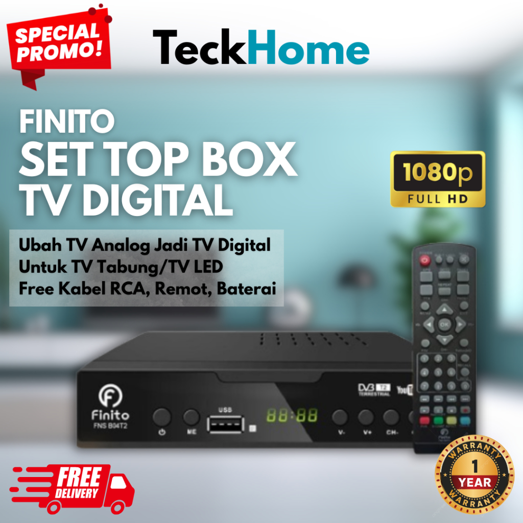 Jual [SET TOP BOX] STB FINITO TV Digital - Receiver STB - Plat Besi ...