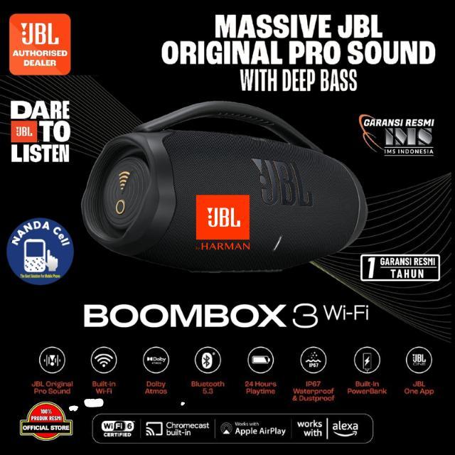 Jual JBL Boombox 3 Wi-Fi / WiFi and Bluetooth Portable Speaker with ...