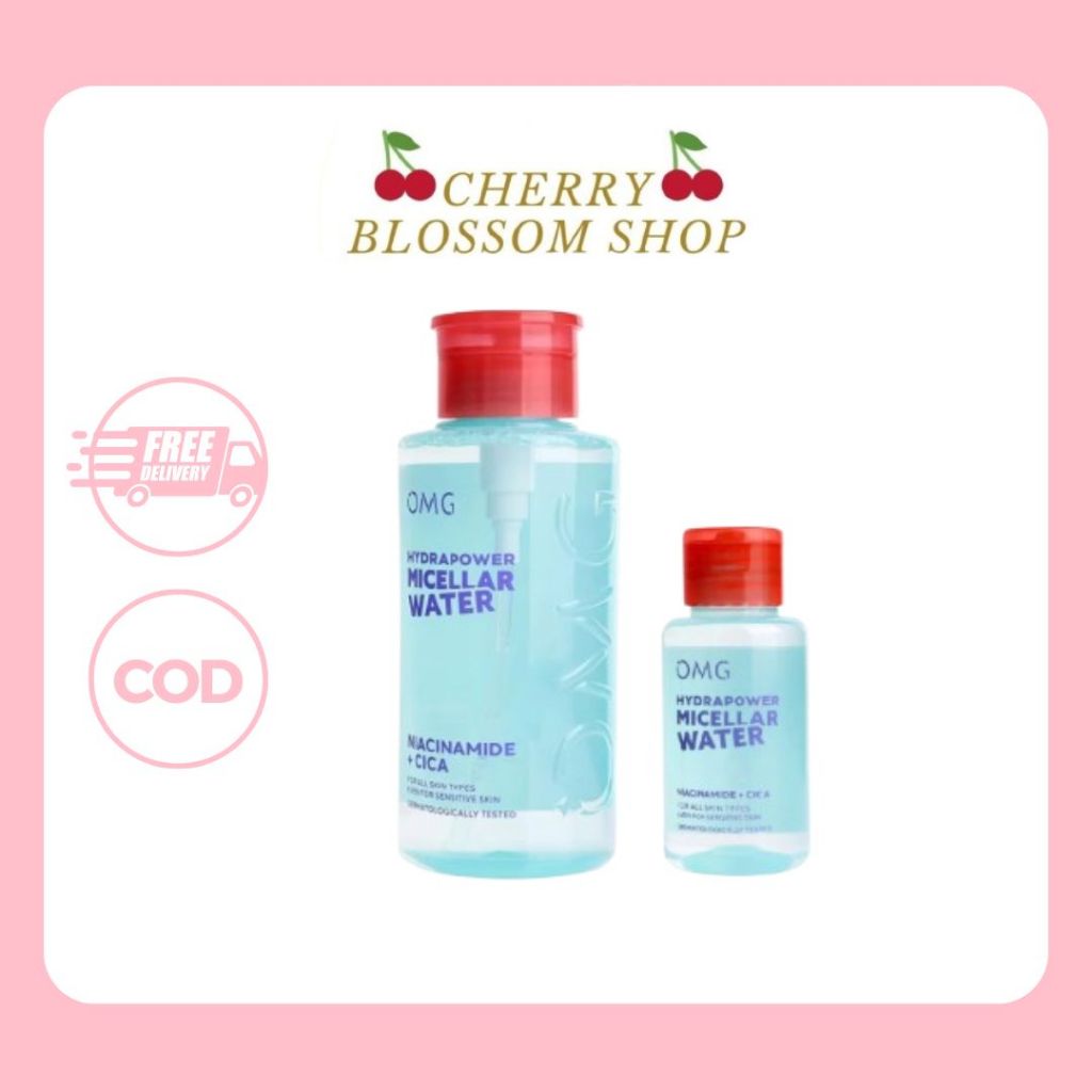 Jual OMG HYDRAPOWER MICELLAR WATER 300ML & 60ML | Shopee Indonesia