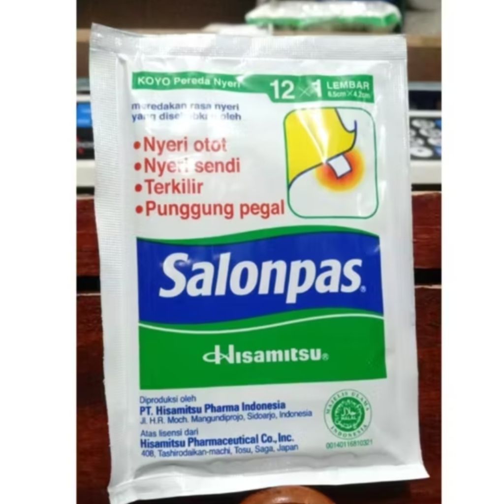 Jual Salonpas isi 12 koyo per bungkus | Shopee Indonesia