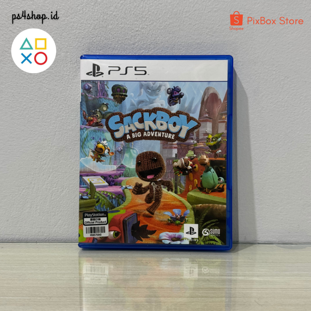 Jual BD Kaset Sackboy A Big Adventure PS5 Second Bekas Originl Sack Boy ...
