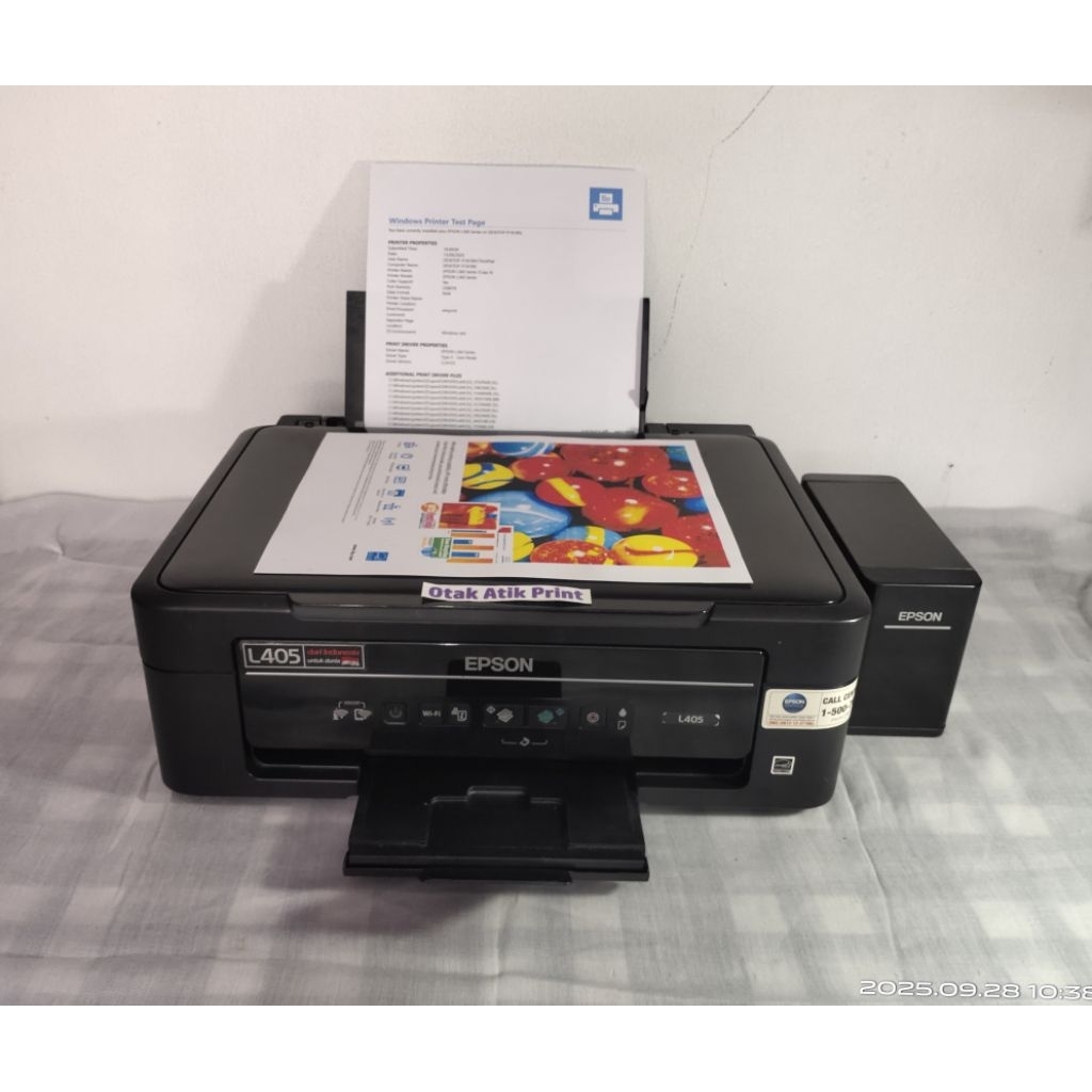 Jual EPSON L405 Wi-Fi Bisa Print Scan Coppy Warna Limited Edition ...