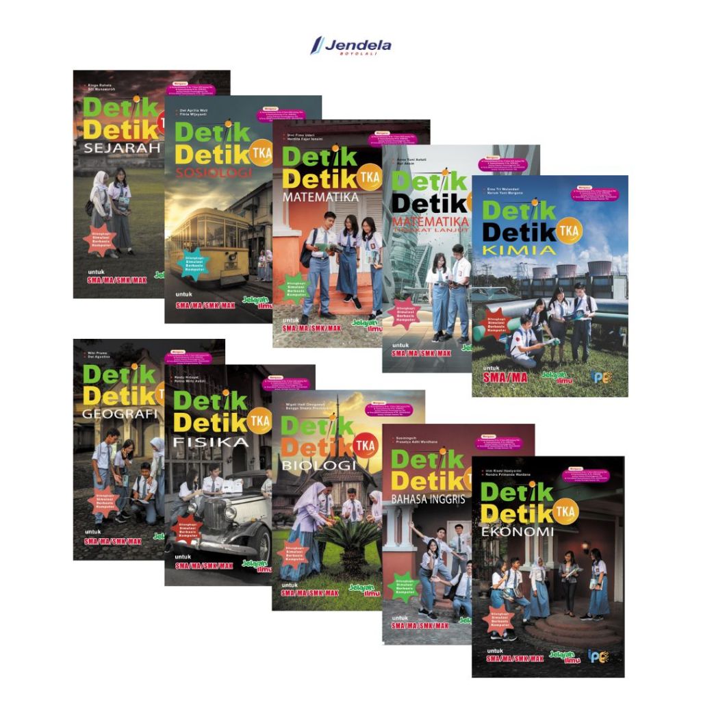Jual Buku Detik Detik Matematika Bahasa Inggris Bahasa Indonesia Fisika Kimia Geografi Sosiologi ...