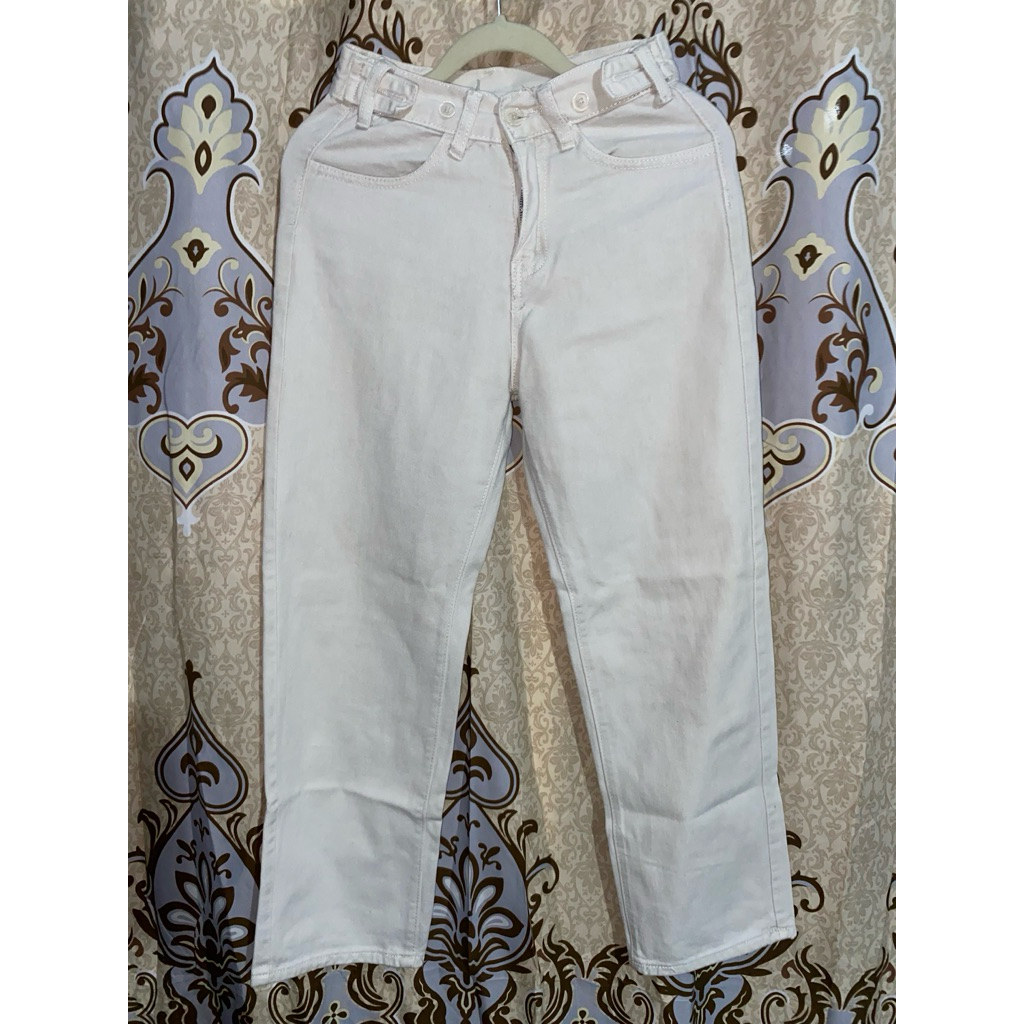 Jual jeans putih | Shopee Indonesia