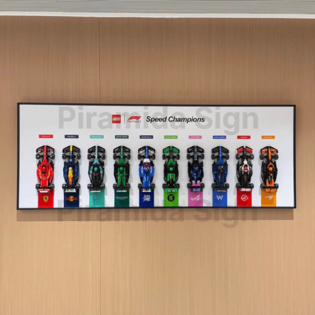 Jual Lego Frame wall speed champion f1 ferrari mclaren redbull mercedes ...