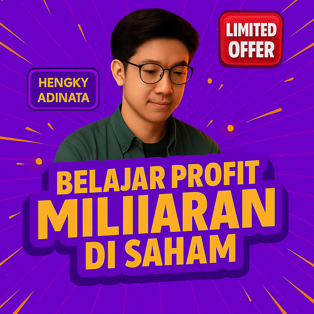 Jual Hengky Adinata Remora Trader Belajar Saham 2025 - Cara Profit Miliaran di Saham | Bonus ...