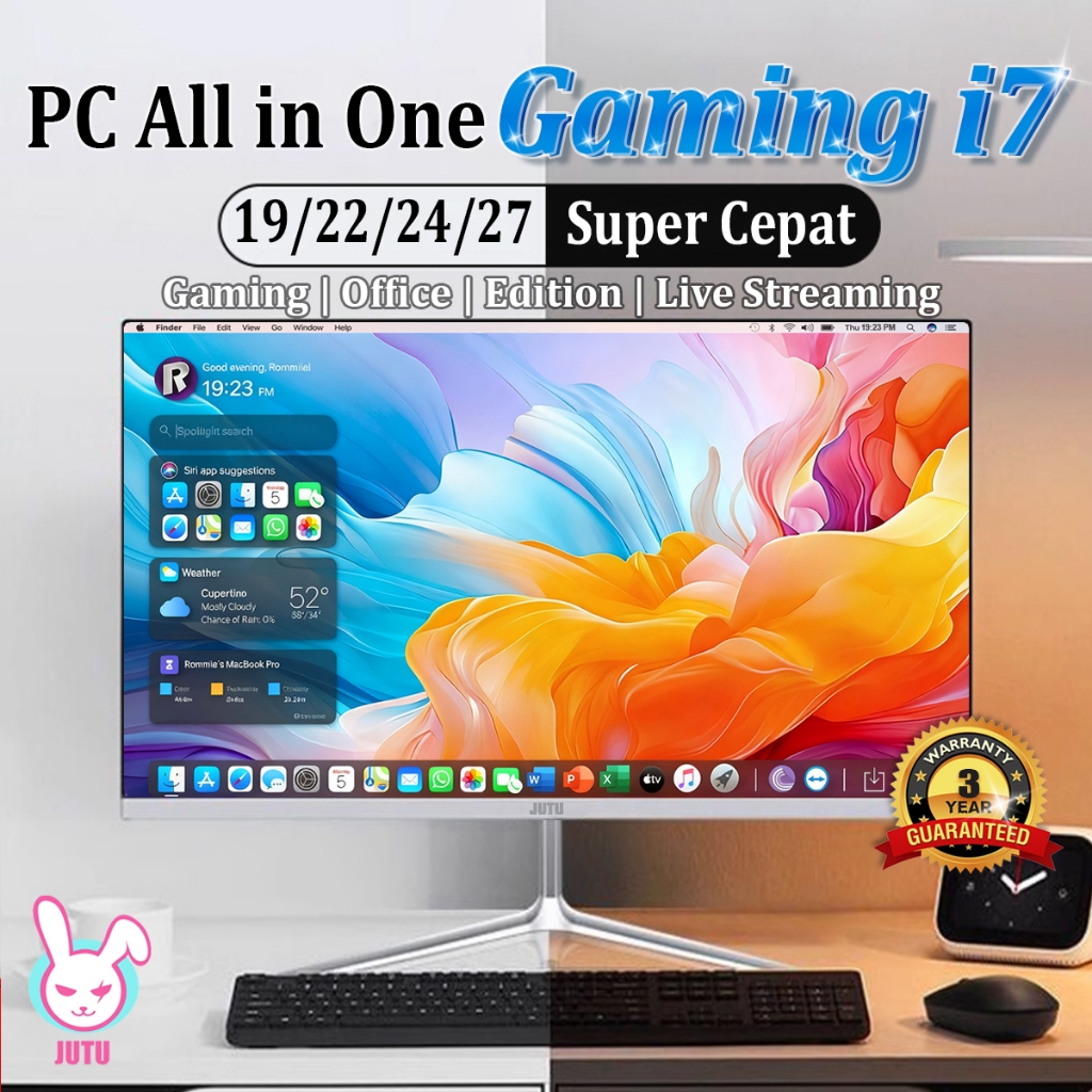 Jual JUTU Fullset Komputer PC All-in-One Baru Terbaru HD Super Tipis ...