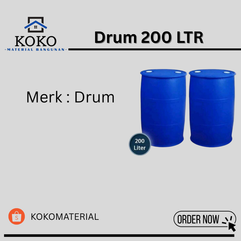 Jual Drum Plastik 200 Liter Terlengkap & Harga Terbaru Juni 2026 ...