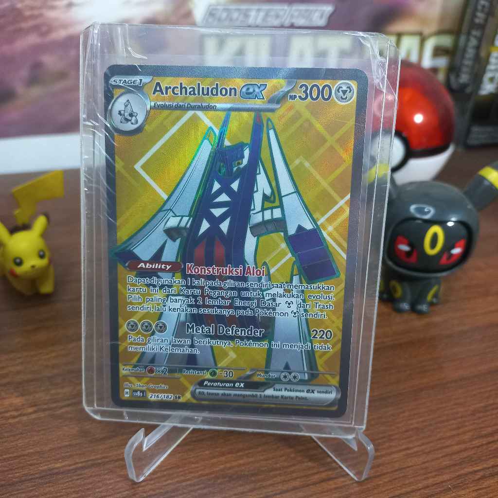 Jual Archaludon EX SR Sv8s 216/182 - Kartu Pokemon TCG Indonesia Kilat ...