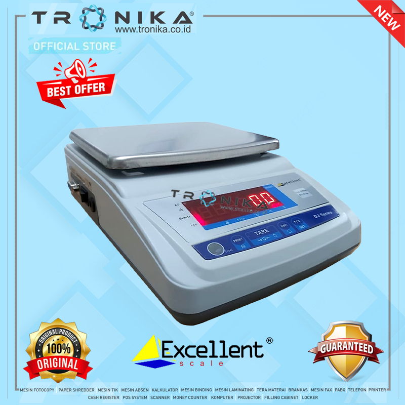 Jual Timbangan Electronic Balance Excellent EB-DJ-B3000-3000G | Shopee ...
