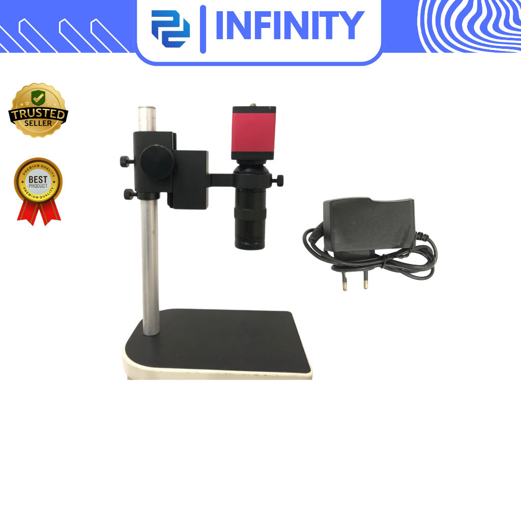 Jual Kamera Mikroskop microscope Industrial 3in1 LED Digital HD Lens ...