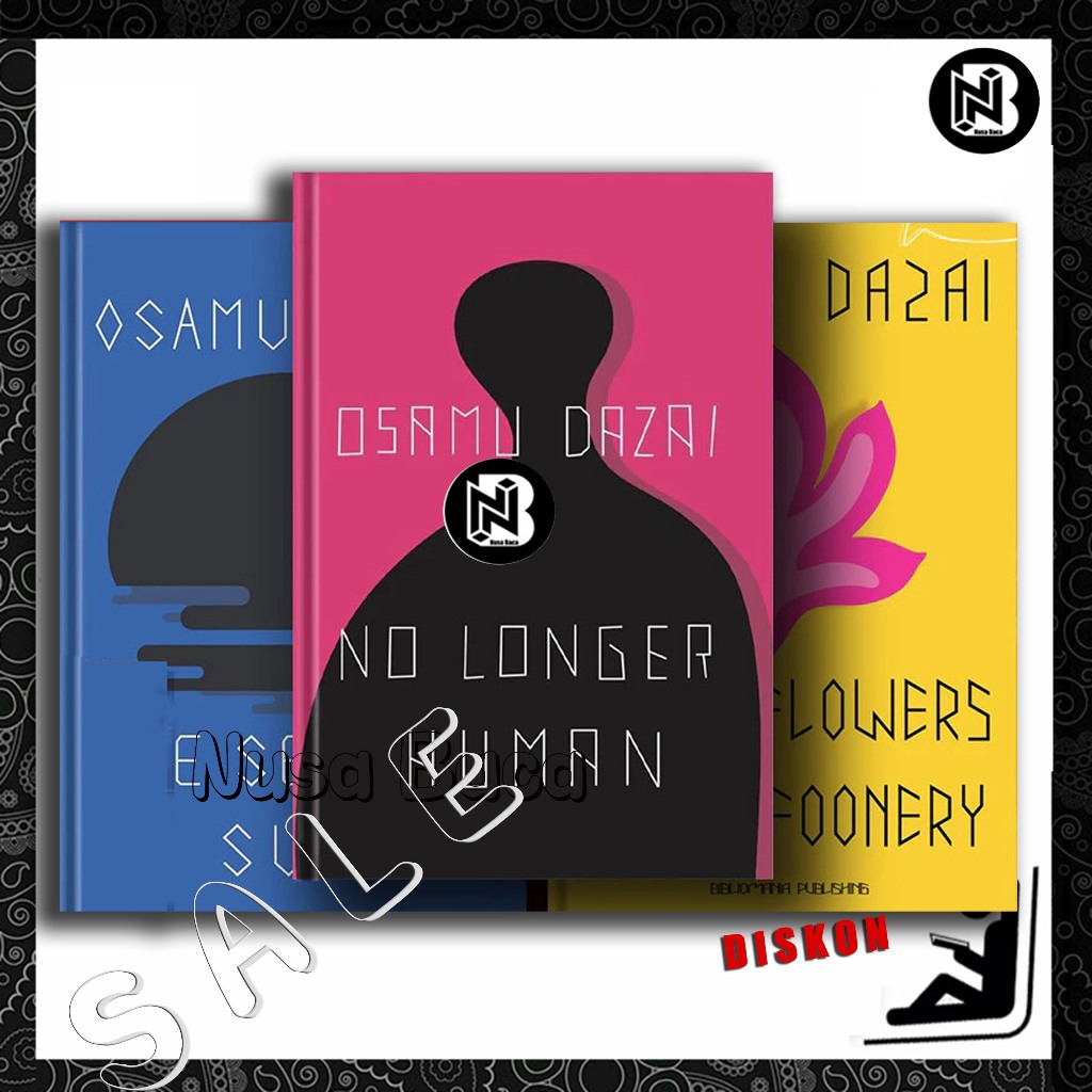 Jual No Longer Human | The Setting Sun | The Flowers of Buffoonery By ...