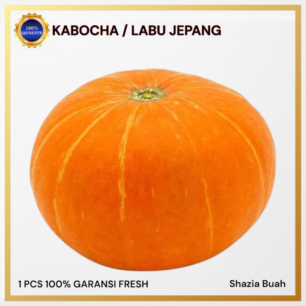 Jual Labu Kabocha / Labu Orange / Labu Jepang / 1 Buah / Zia Buah ...