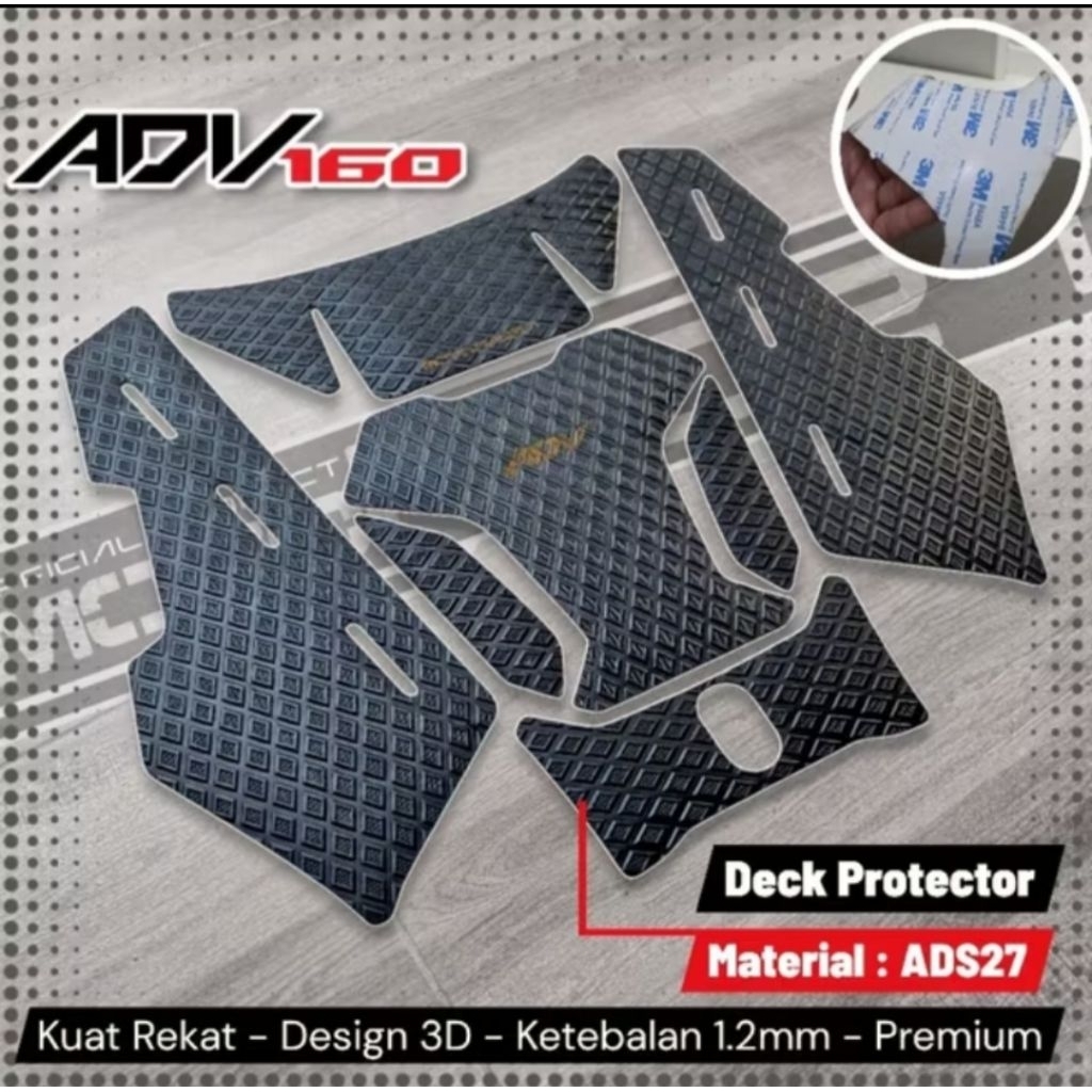 Jual Motopad27 Tankpad Motor Honda Adv 160 2022 - 2024 Pattern Karet ...