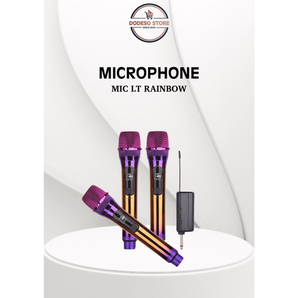 Jual Mic Wireless Profesional Microphone LT-118/LT-128 Microphone ...
