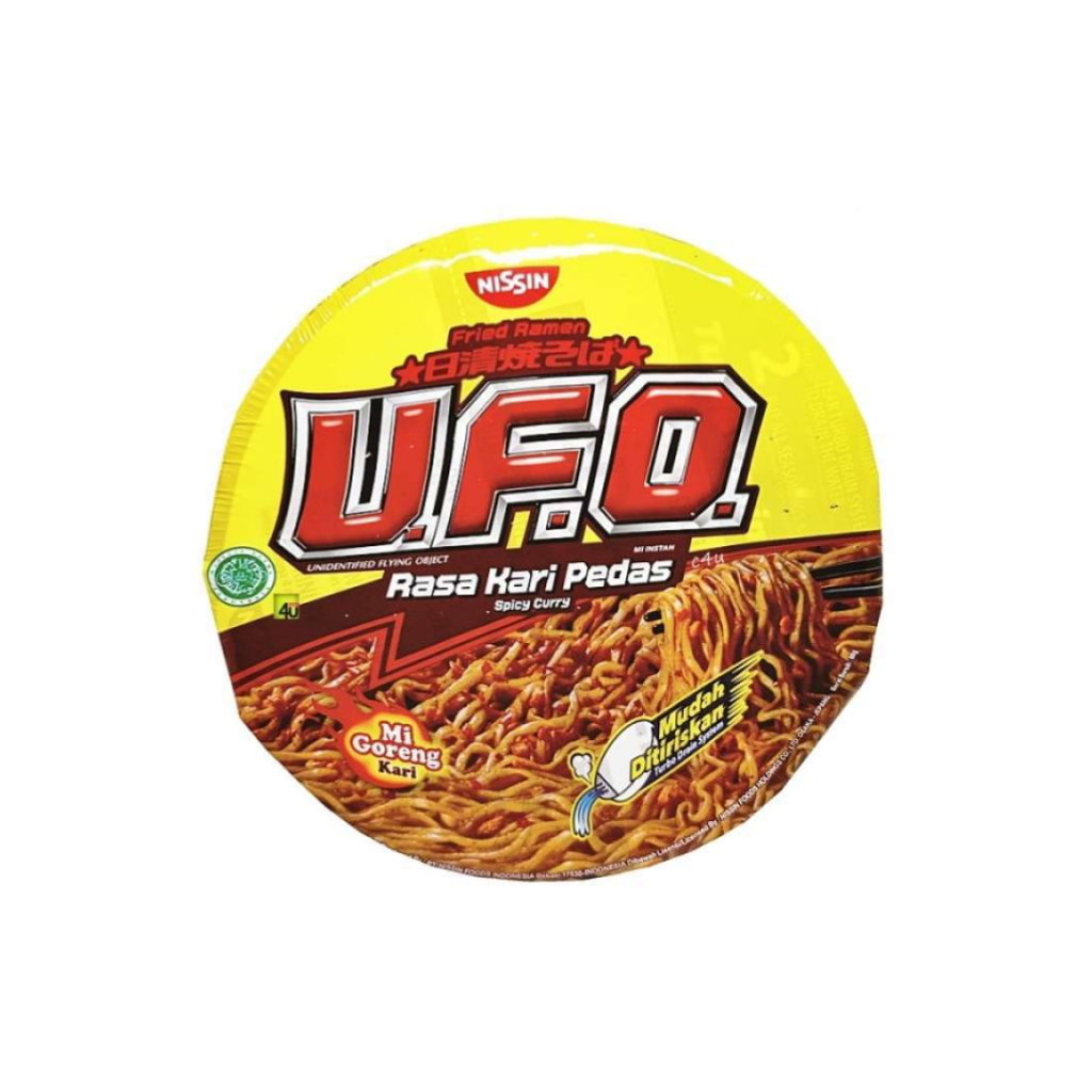 Jual MIE GORENG NISSIN UFO KARI PEDAS 88GR | Shopee Indonesia