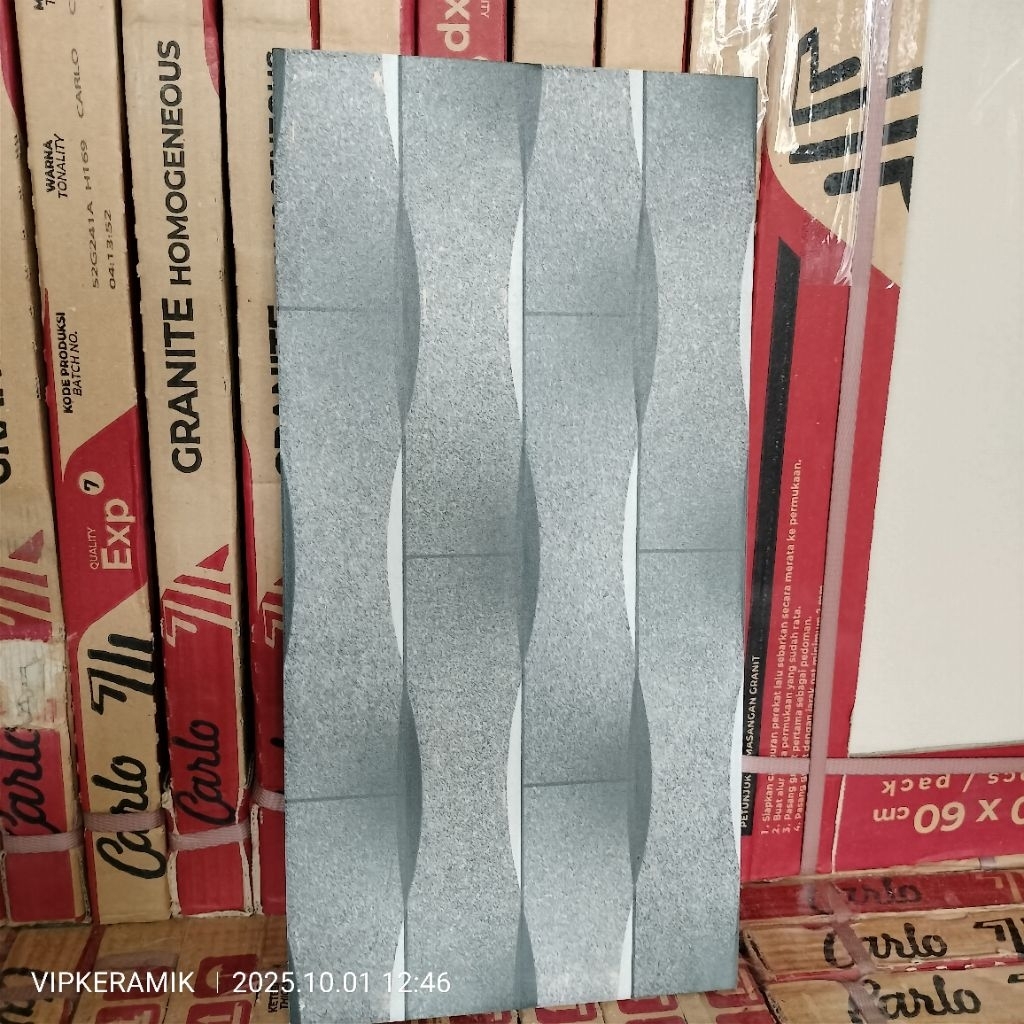Jual KERAMIK DINDING ASIA TILE GANEVA GREY 20X40 KW1 | Shopee Indonesia