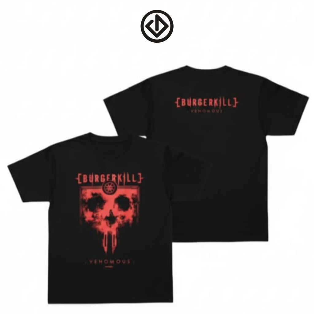 Jual KAOS BAND LOCAL BURGERKILL VENOMOUS MERAH COCOK UNTUK COWO CEWE ...