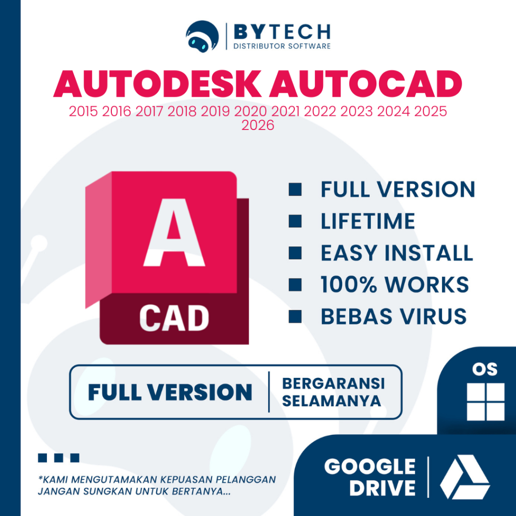 Jual Autodesk Autocad Full Version | WIndows | Shopee Indonesia