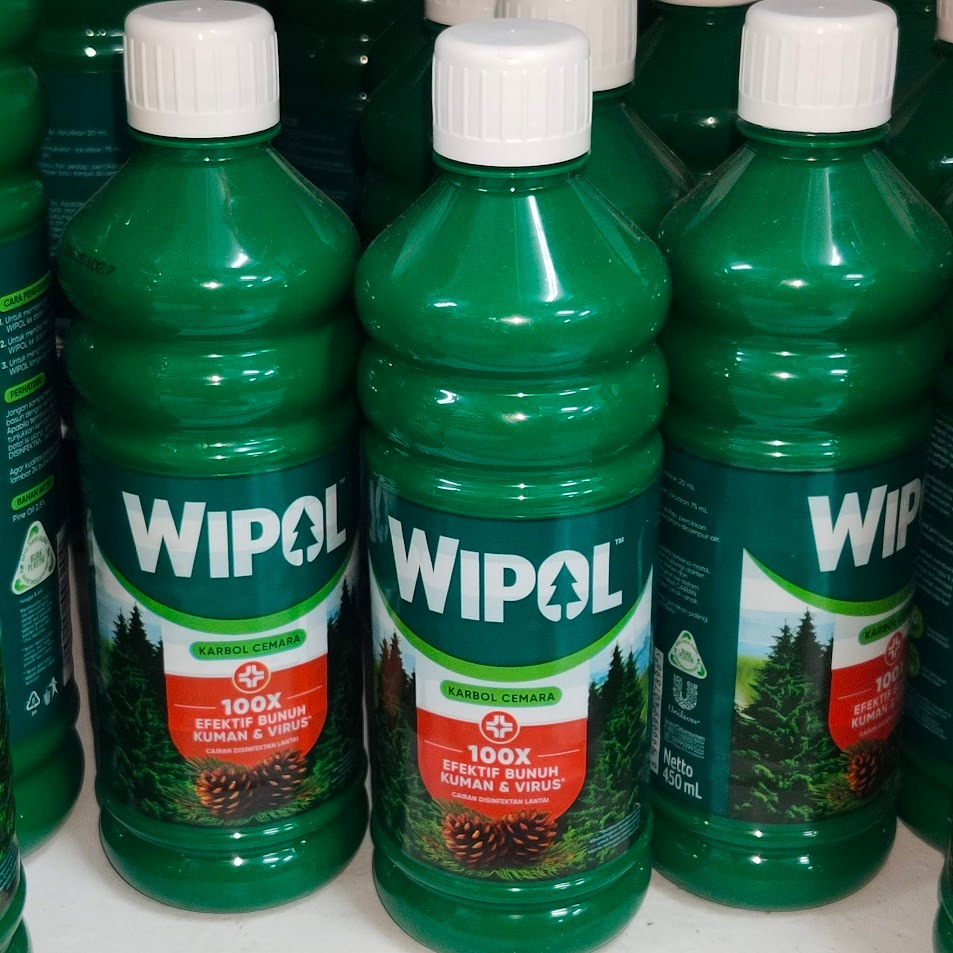 Jual Wipol Karbol Cemara Botol 450ML/430gram | Shopee Indonesia
