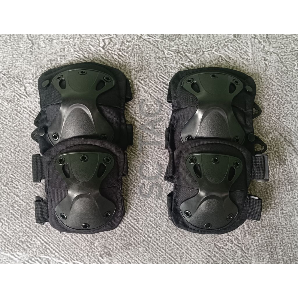 Jual Deker TACTICAL Hitam/Deker Lutut Dan Sikut/Knipet | Shopee Indonesia