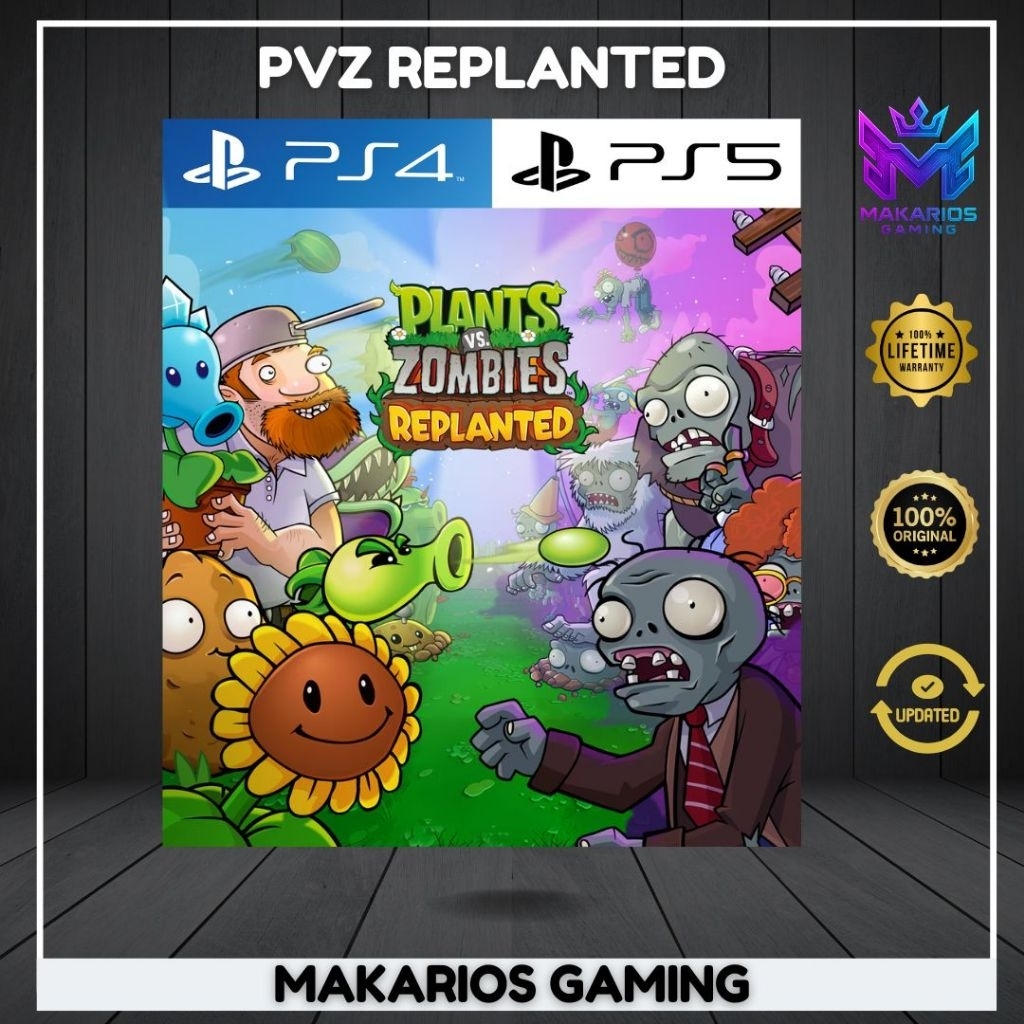Jual Plant Vs Zombies Replanted, For PS5 & PS4 | Shopee Indonesia