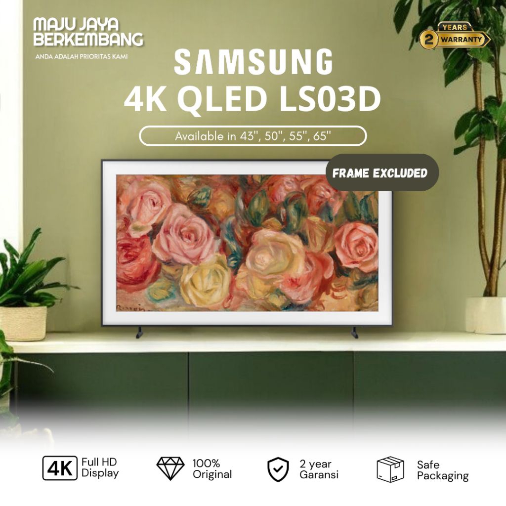 Jual SAMSUNG 55LS03D / QA55LS03D QLED UHD SMART TV 55 inch TANPA FRAME ...