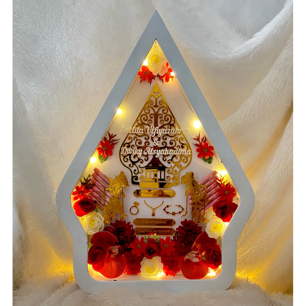 Jual MAHAR WAYANG//MAHAR GUNUNGAN WAYANG//mahar pernikahan bentuk ...