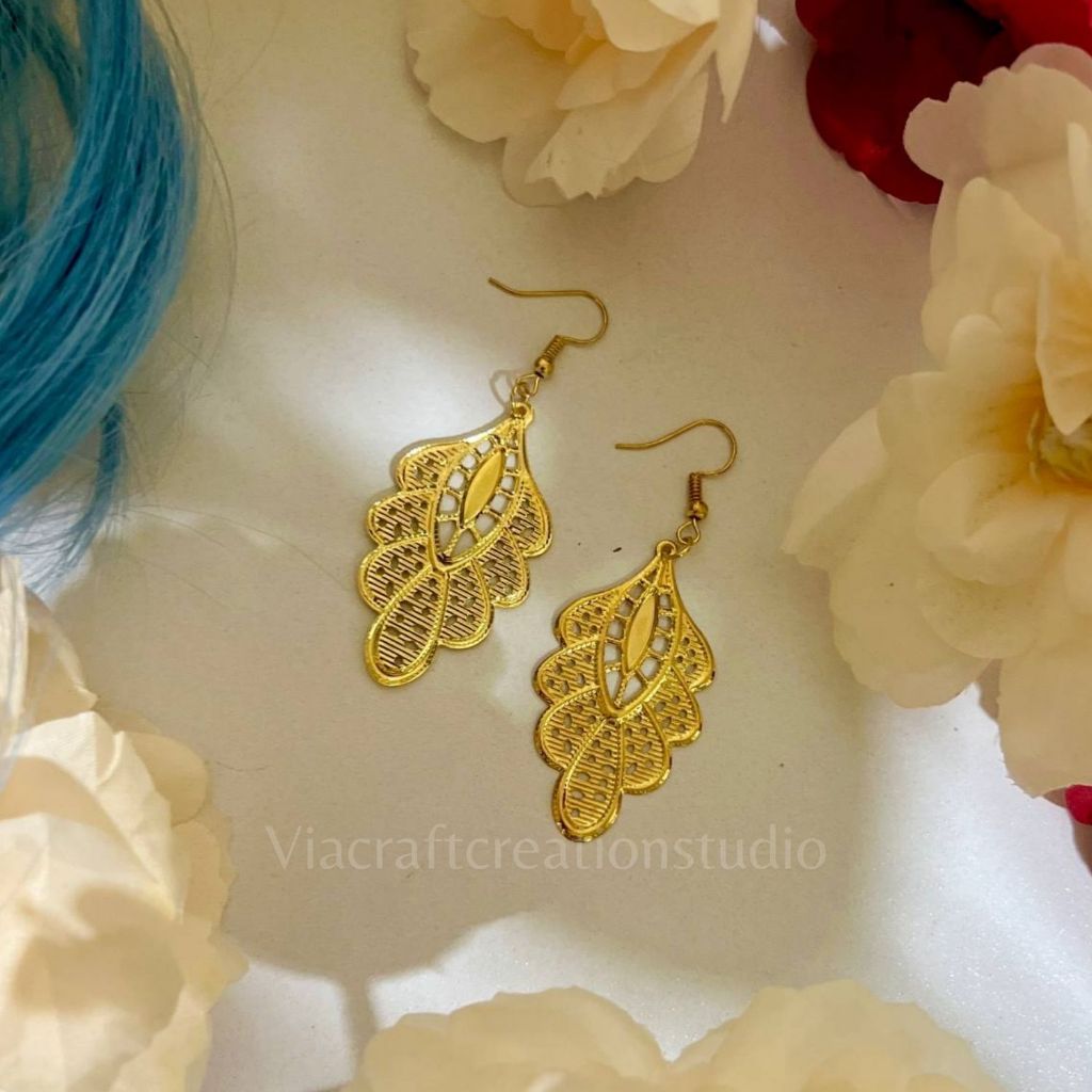 Jual Lempengan Emas Anting Adat Etnik Acara Karnaval, Tari, Seni Budaya ...