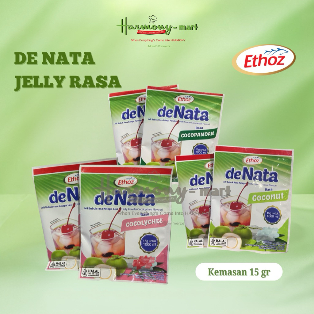 Jual ETHOZ deNata Jelly Rasa / Jeli Bubuk - 15g/sachet | Shopee Indonesia