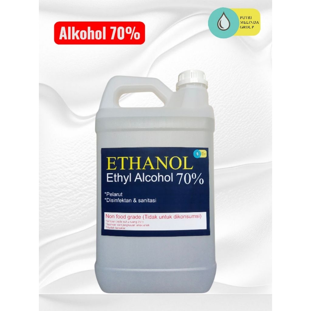 Jual Ethanol 70% (Alkohol 70%) Anti Septik, Disinfektan & Sanitizer ...