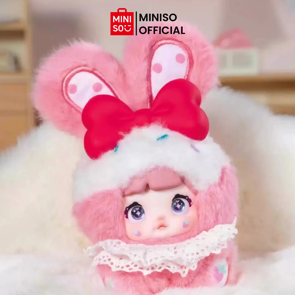 Jual MINISO NOMMI V8 Baby Sweetheart Bunny Blind Box Bag Charm Karakter ...