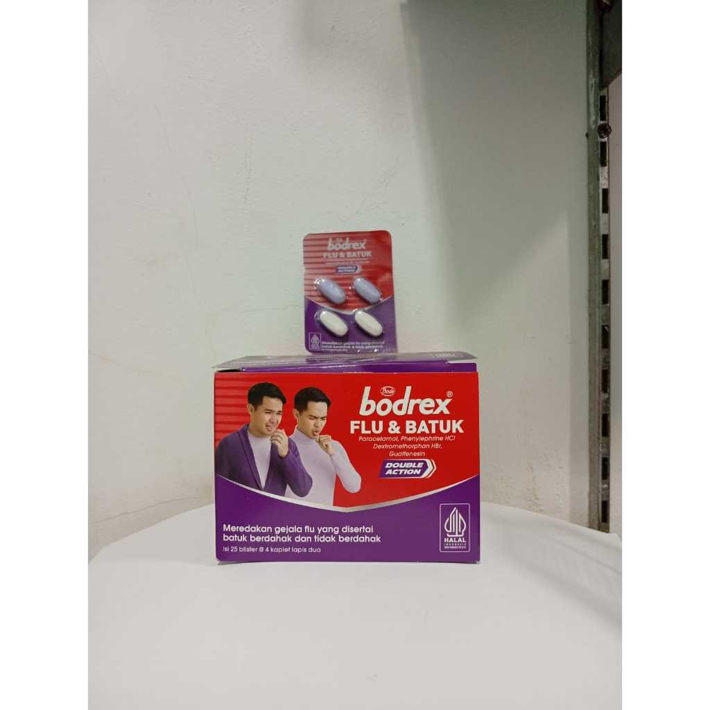 Jual Bodrex Flu dan Batuk Double Action, pereda demam, batuk pilek, 1 ...