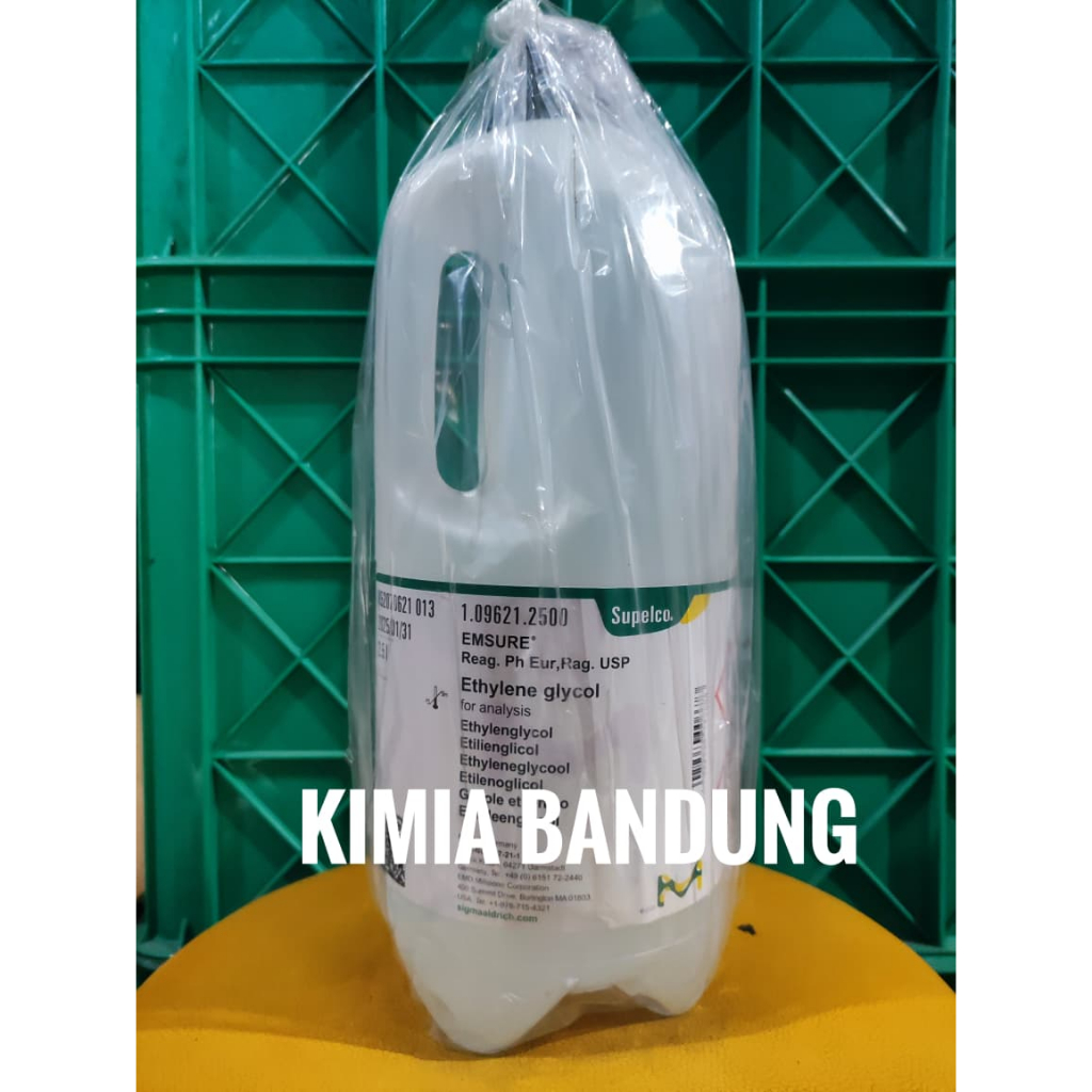 Jual Ethylene Glycol / Etilena Glikol Pro Analis MERCK 109621 2,5L ...