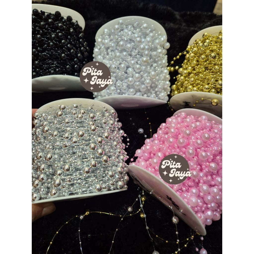 Jual MUTIARA RENTENGAN /METER | Shopee Indonesia