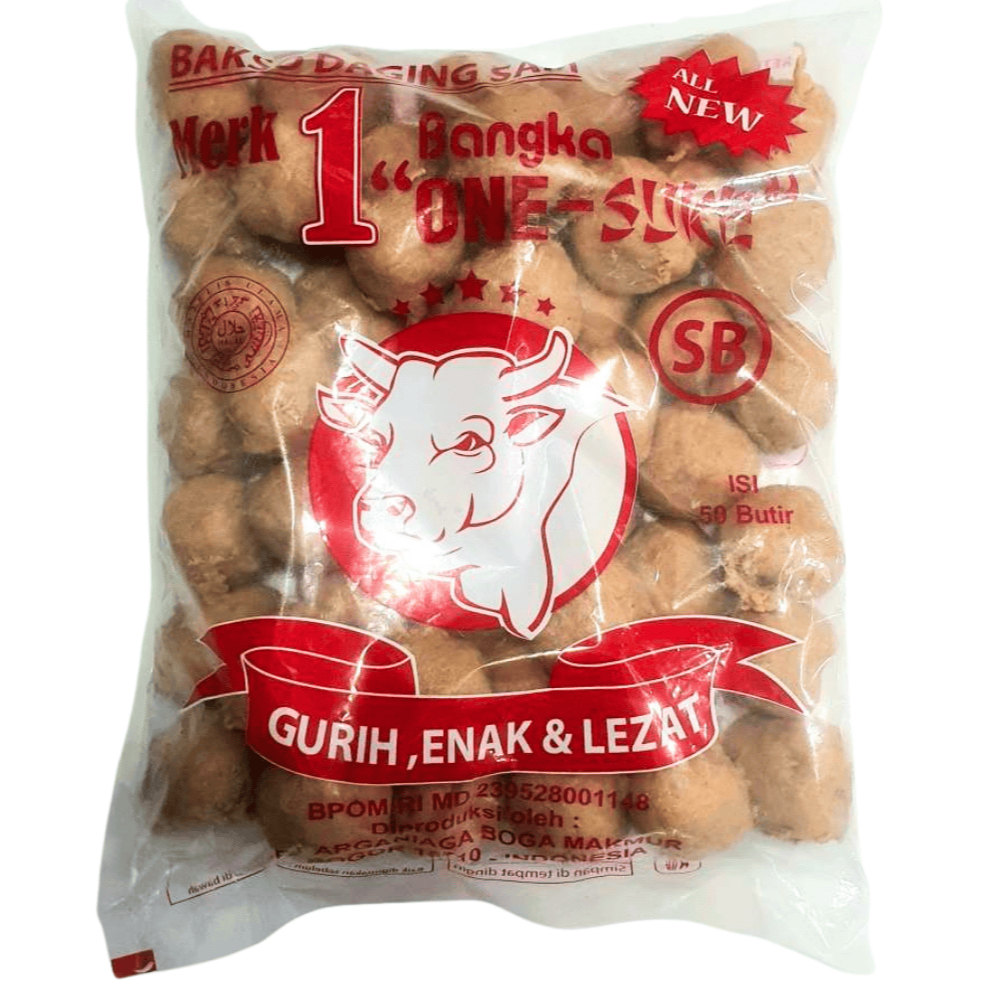 Jual One Suke Bakso SB sapi merk 1 isi 50 | Shopee Indonesia