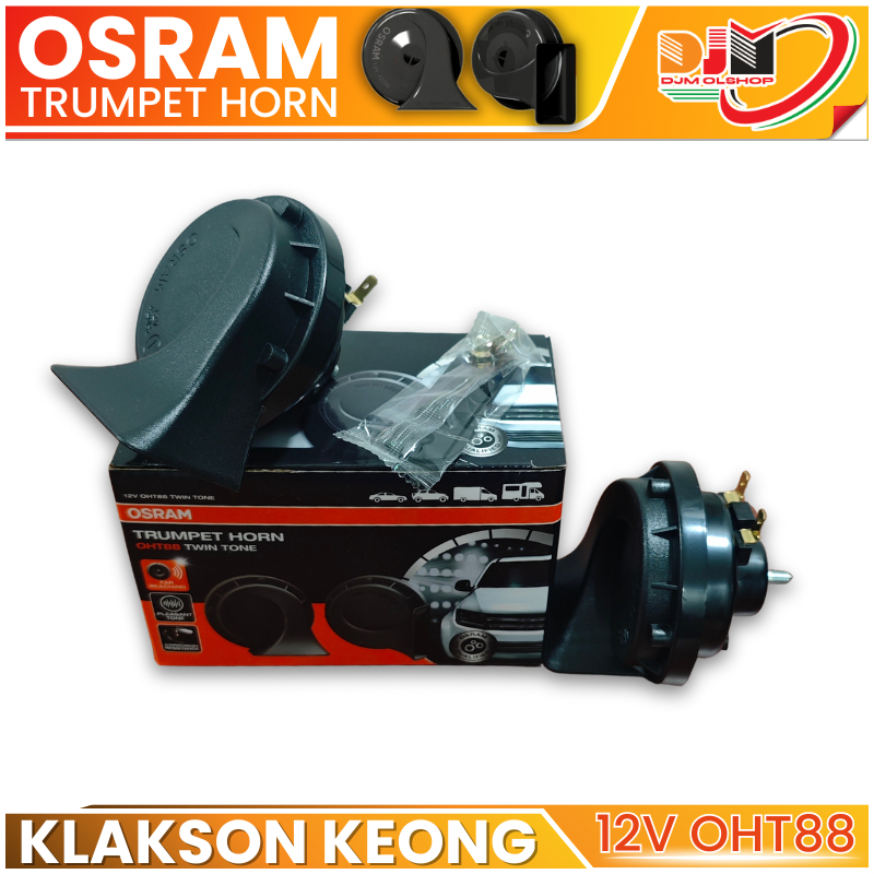 Jual Osram Klakson Keong Trumpet Horn 12V-OHT88 | Shopee Indonesia