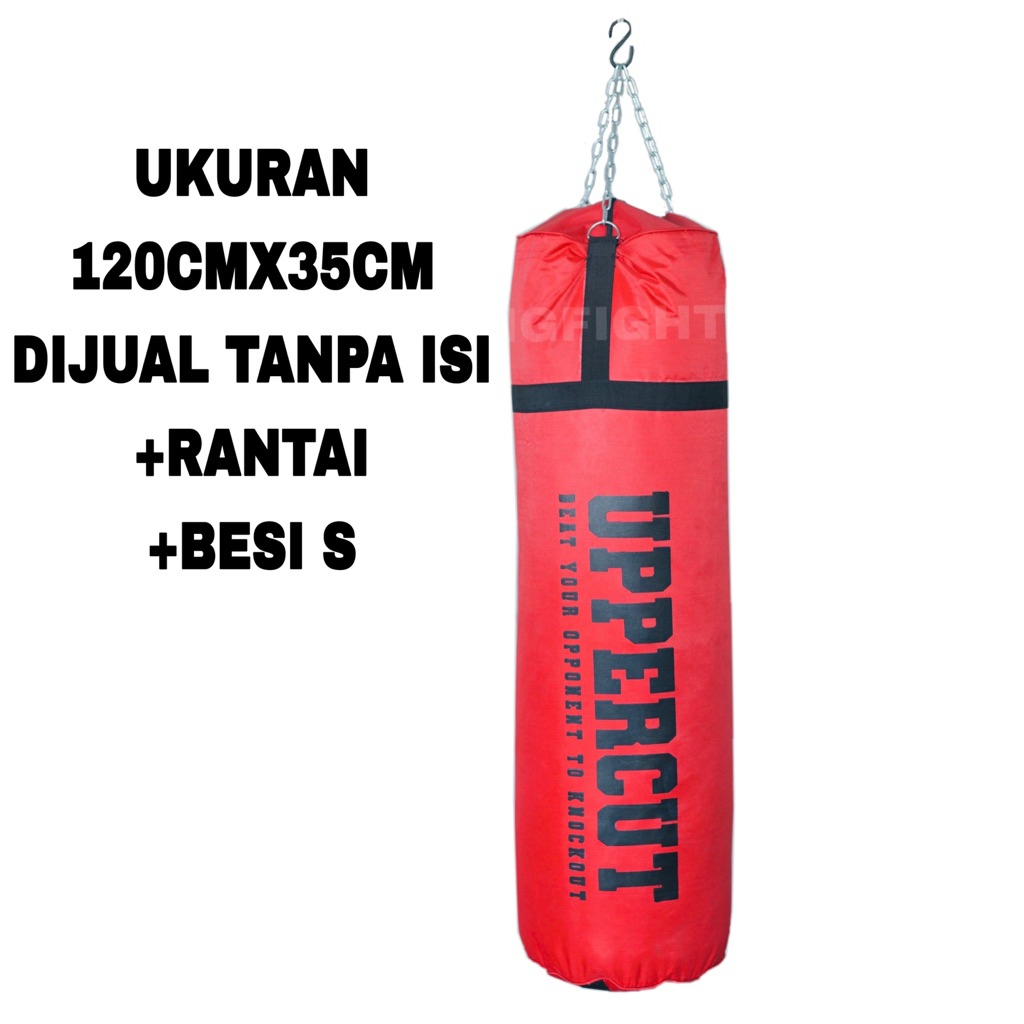 Jual UPPERCUT samsak tinju Muaythai ukuran 120cm- Samsak boxing MMA ...