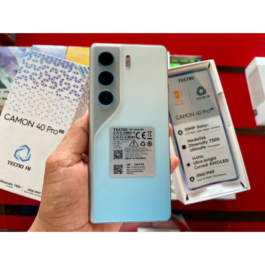 Jual TECNO CAMON 40 PRO SECOND ORIGINAL MULUS NO MINUS | Shopee Indonesia