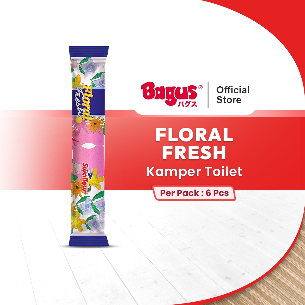 Jual Swallow Kamper Floral Fresh (6 Pcs/Pack) [Warna Dikirim Random ...