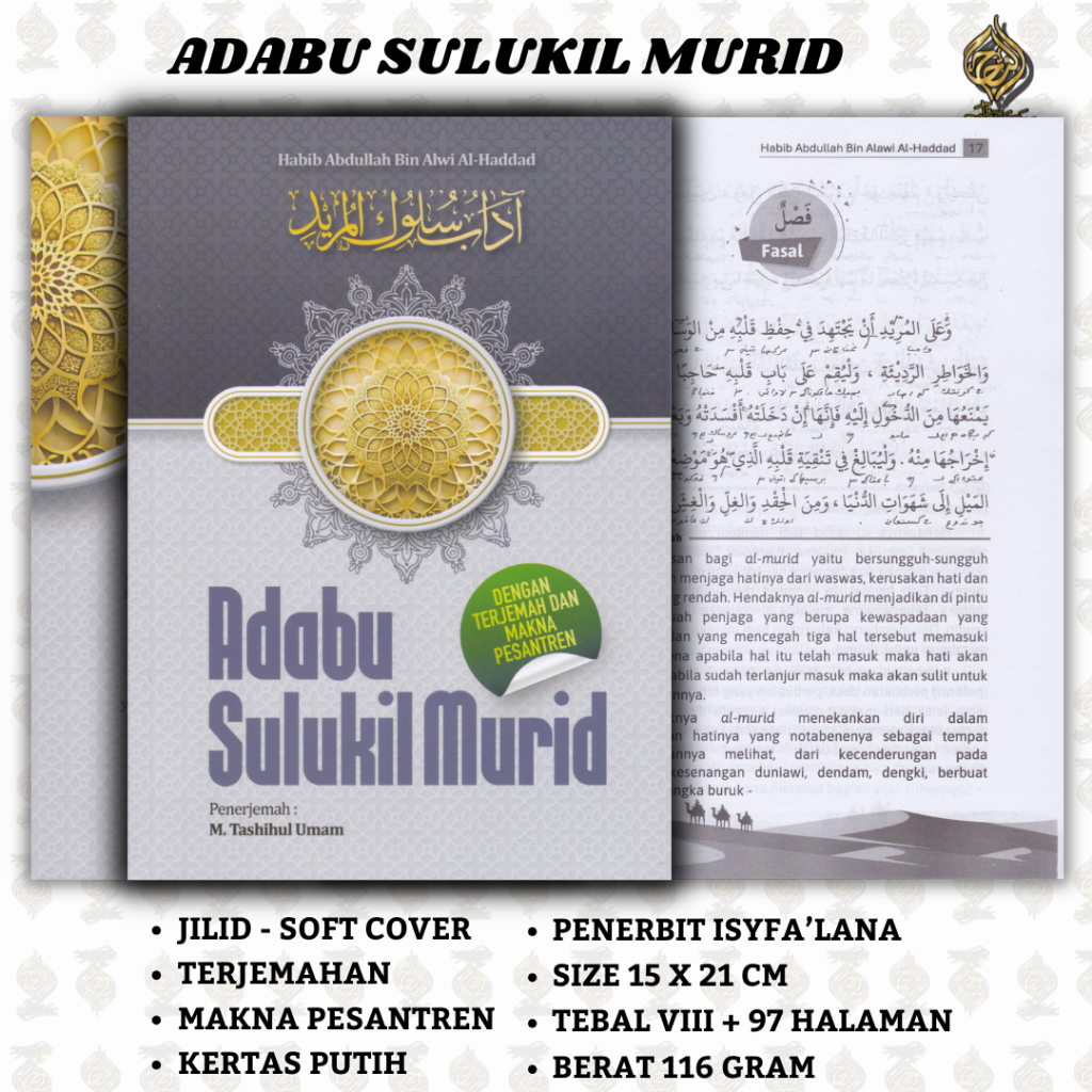 Jual TERJEMAH ADAB SULUKIL MURID DILENGKAPI MAKNA PESANTREN buku ...