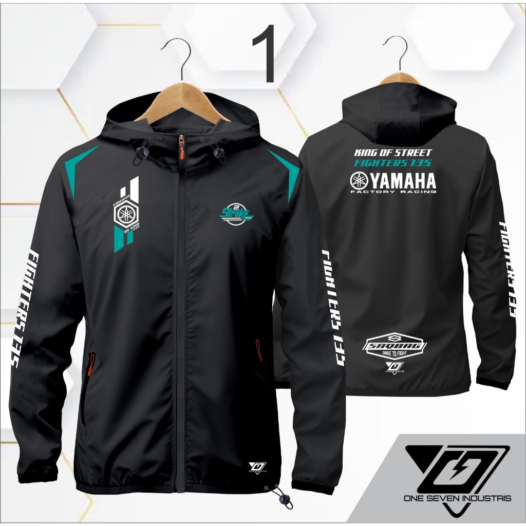 Jual Jacket Motor Yamaha RX King 2Stroke Jacket 2tak Jaket Waterproof ...
