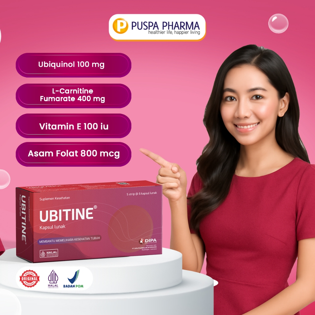 Jual Ubitine - Membantu memelilhara kesehatan tubuh - CoEnzym Q10 ...