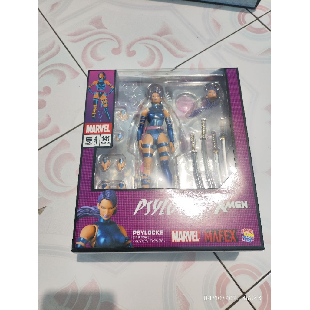 Jual Mafex Psylocke Comic version original figure | Shopee Indonesia