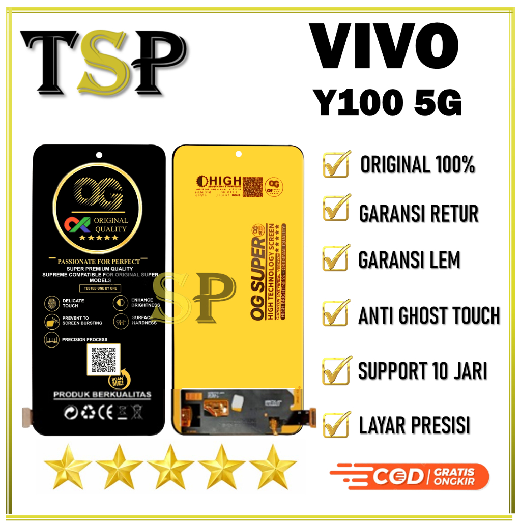 Jual LCD TOUCHSCREEN VIVO Y100 5G ORIGINAL | Shopee Indonesia