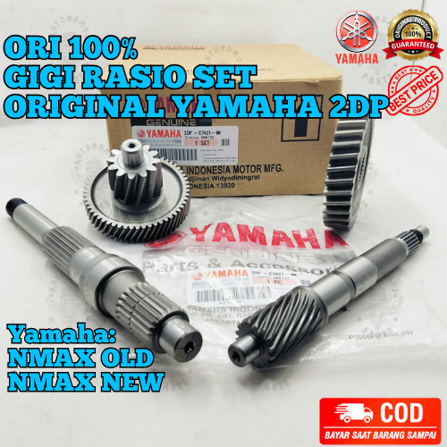 Jual Gigi Rasio Set Yamaha NMAX OLD / NEW Original Asli – Presisi Ori ...