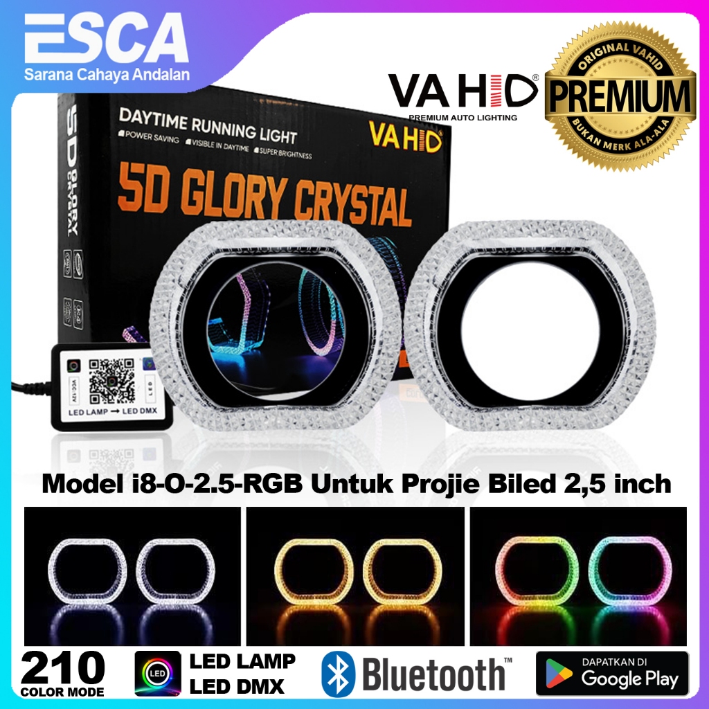 Jual i8-O-3.0-WRGB - Premium Shroud 5D Model BMW Old Classic 3 inch RGB ...